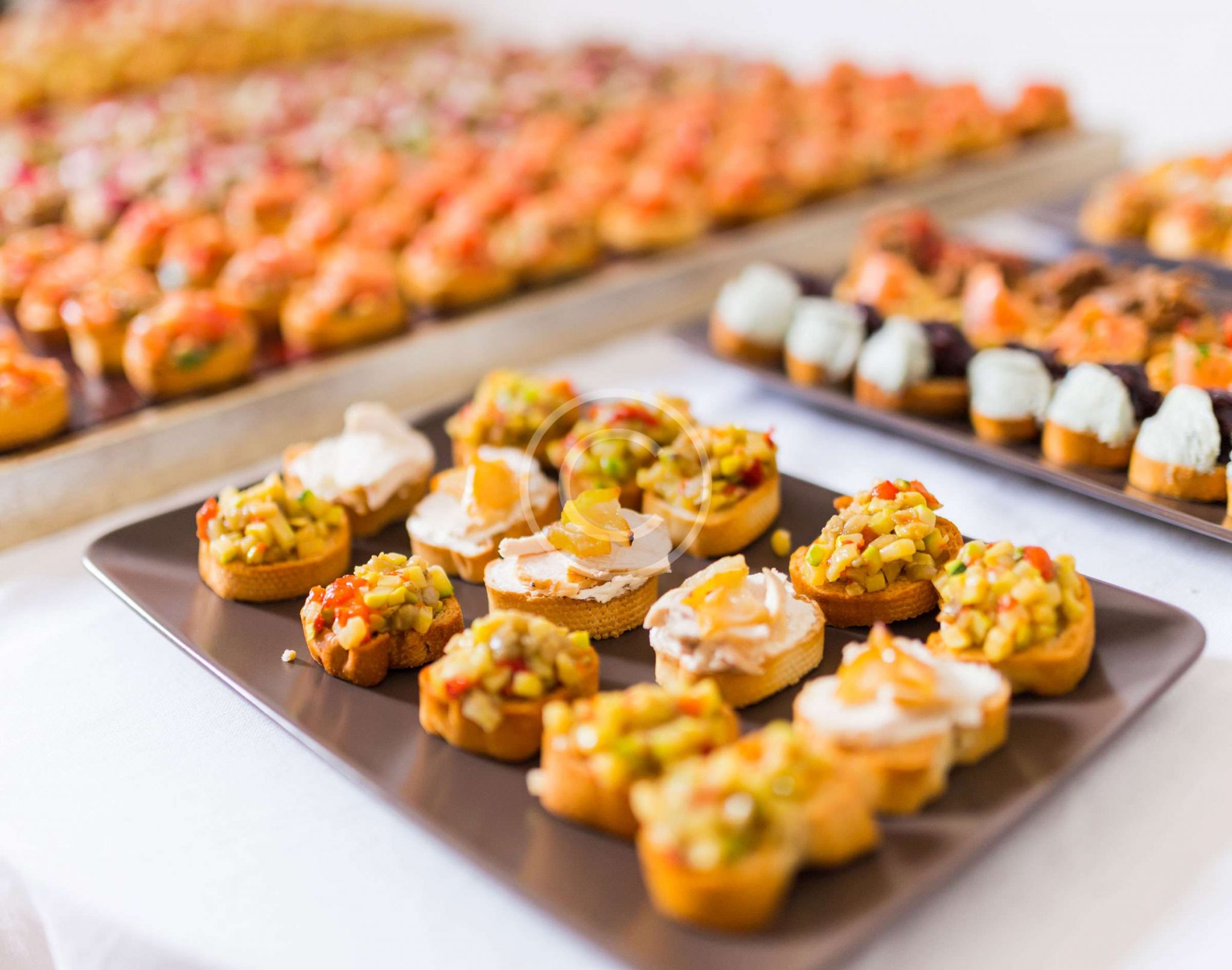 Plateau de 48 bouchées classiques pour Cocktails